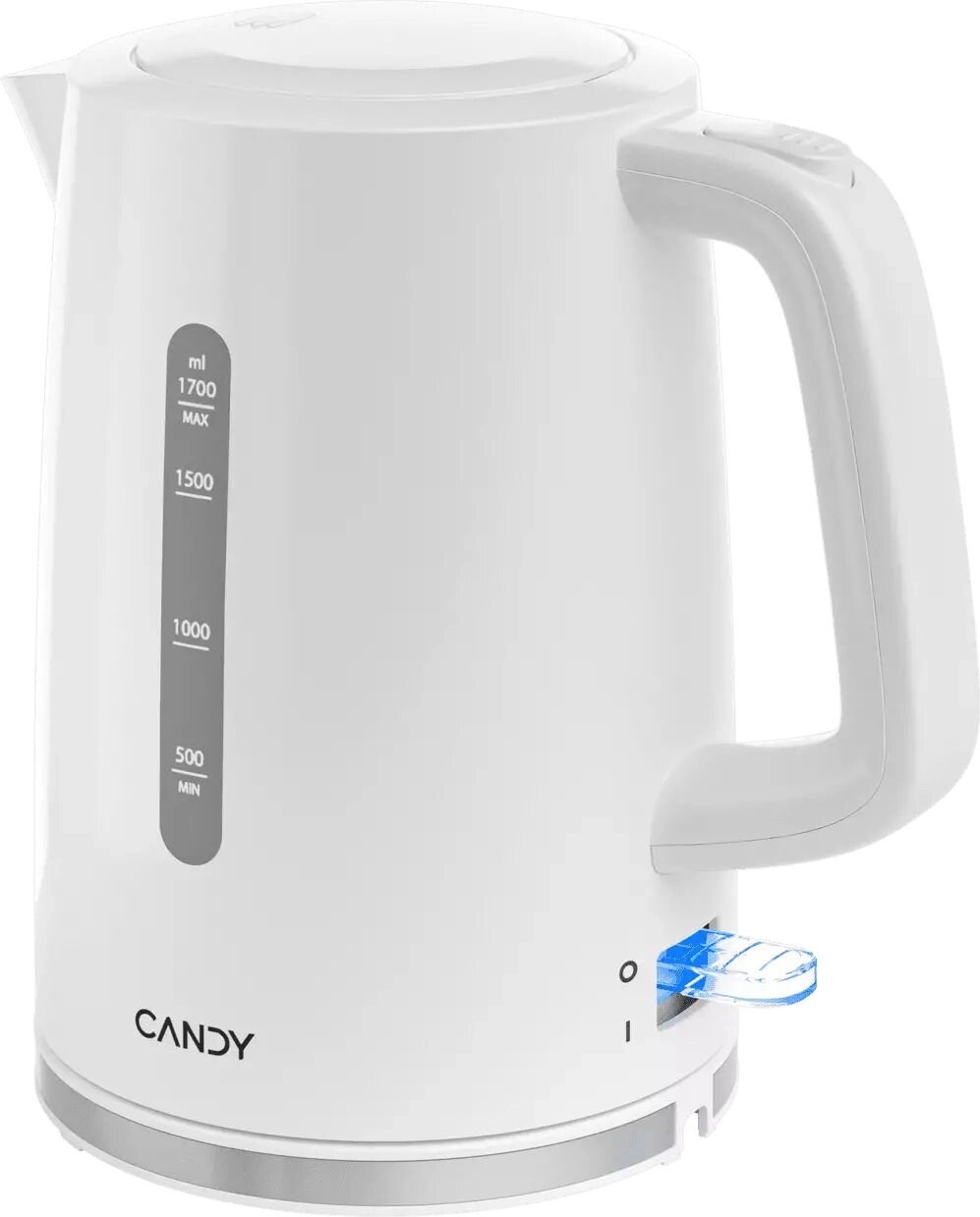 Чайник электрический Candy QA00A1M00RU 1.7л. 2200Вт белый корпус: