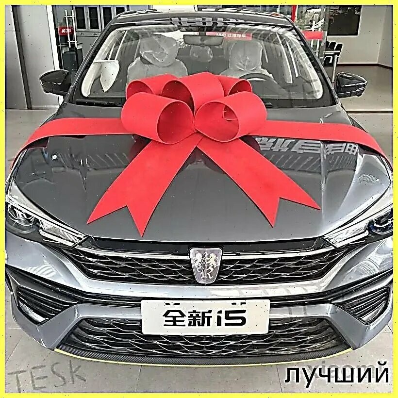 Подарок на новую машину, большой бант, большой подарочный бант1A