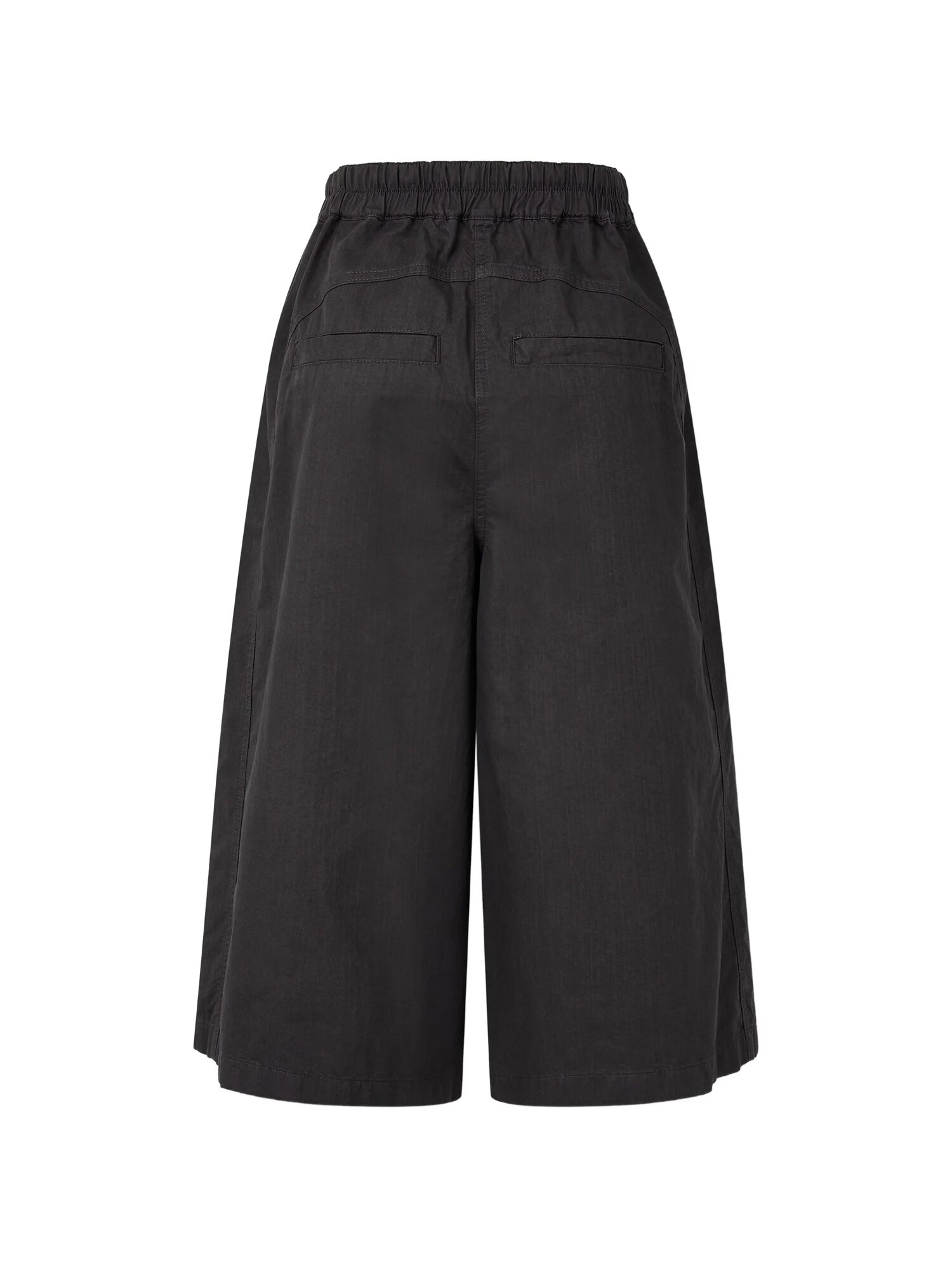 Брюки STUDIO TOMBOY Pleated cropped trousers, размер S, черный — фото 1