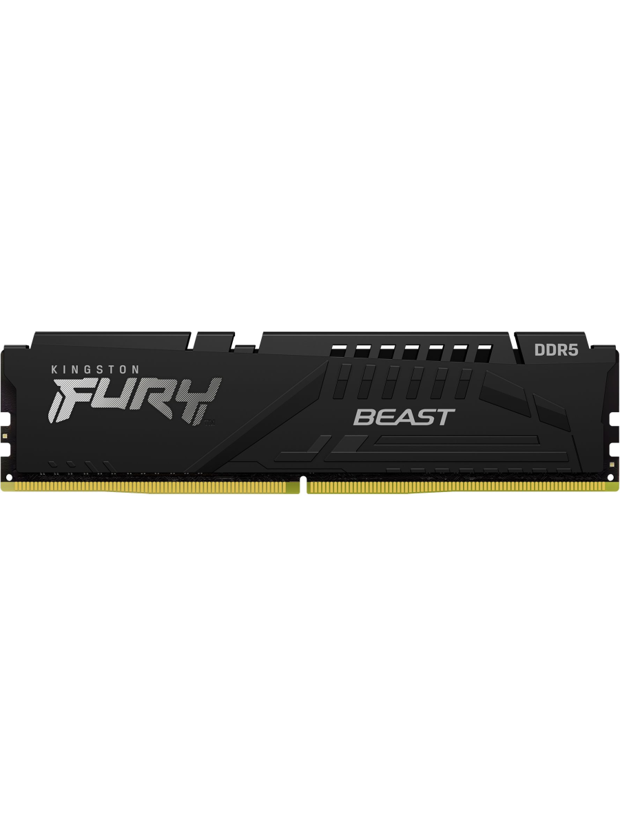Память DDR5 32GB 5200MHz Kingston KF552C40BB-32 Fury Beast RTL Gaming PC5-41600 CL40 DIMM 288-pin 1.25В dual rank с радиатором RTL