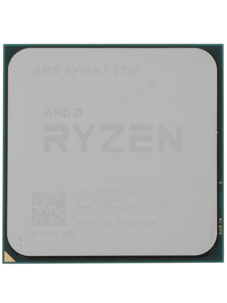 Процессор AMD Ryzen 7 5700 100-000000743 Zen 3 8C/16T 3.7-4.6GHz (AM4, L3 16MB, 7nm, 65W)