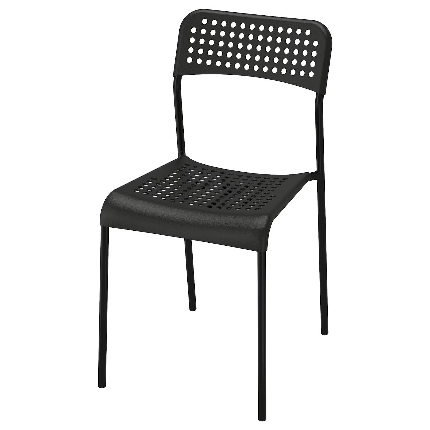 Стул IKEA Adde икеа Адде, для кухни, дачи, рабочего места, 77х39х47см, полипропилен