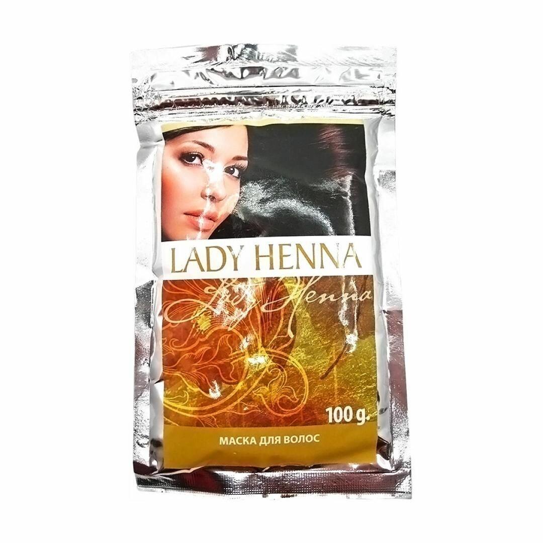 Lady Henna Маска для волос Амла, 100 г/