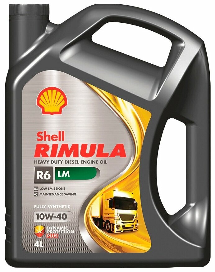 Масло моторное SHELL Rimula R6 LM 10W40 диз син (209л)