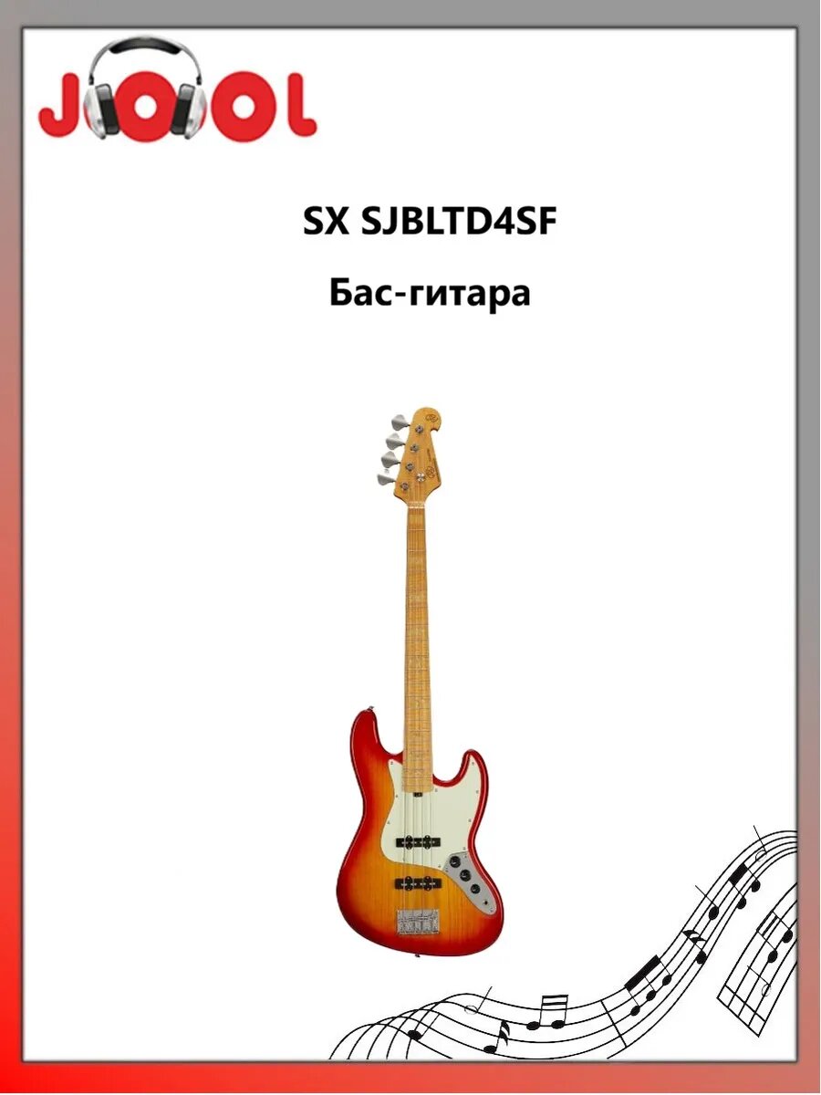SX SJBLTD4SF Бас-гитара