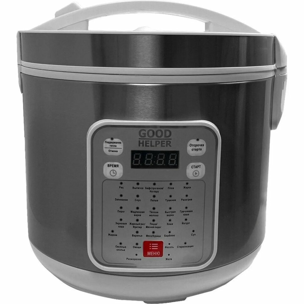 Мультиварка GOODHELPER МС-5201 (GH-MC5201), белая, 2125034