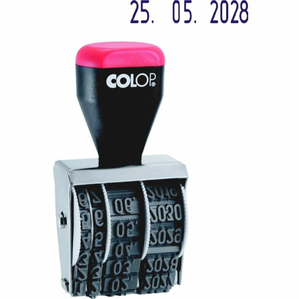 Датер ручной Colop 5мм, месяц цифрами, 05000 Bank, 2237605