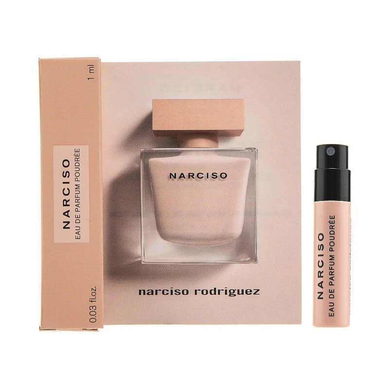 Парфюмерная вода Narciso Rodriguez Narciso Poudree миниатюра 1 мл / Пробник Нарциссо Родригес Нарцисо Пудра