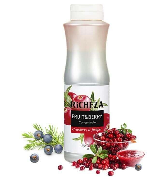 Концентрат RiCHEZA Клюква Можжевельник 1кг