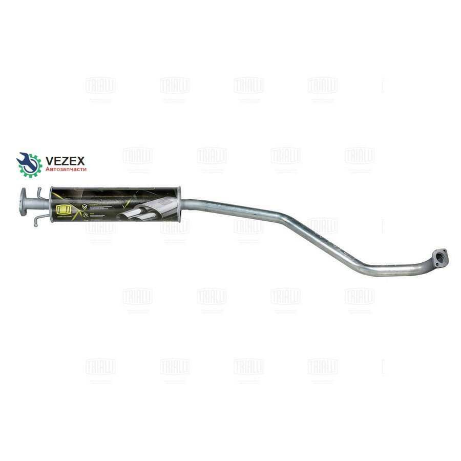 TRIALLI EAM0507 резонатор!\ Chevrolet Lacetti 04>