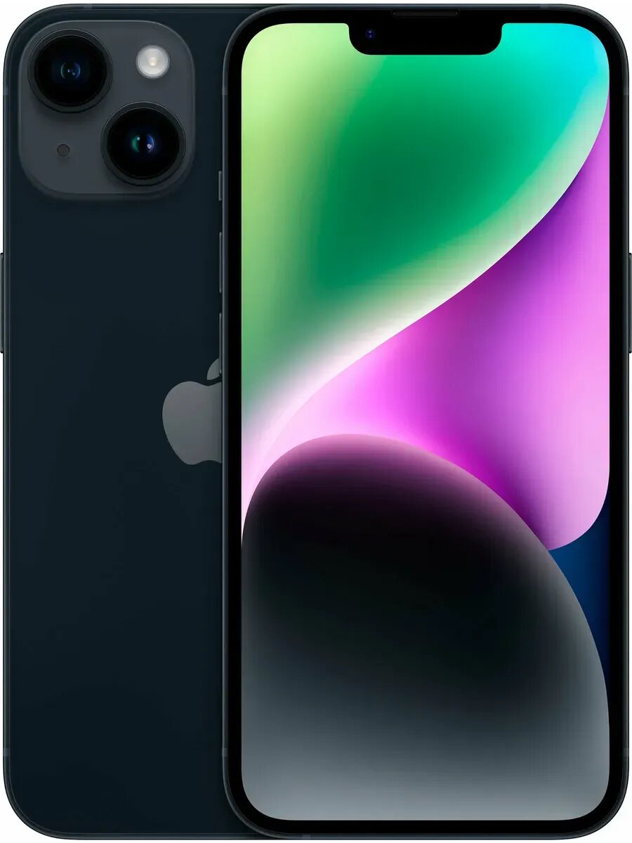 IPhone 14 128 Dual SIM Midnight без Max и RuStore