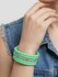 Браслет Divetro, гематит, 1 шт., размер 17 см, зеленый