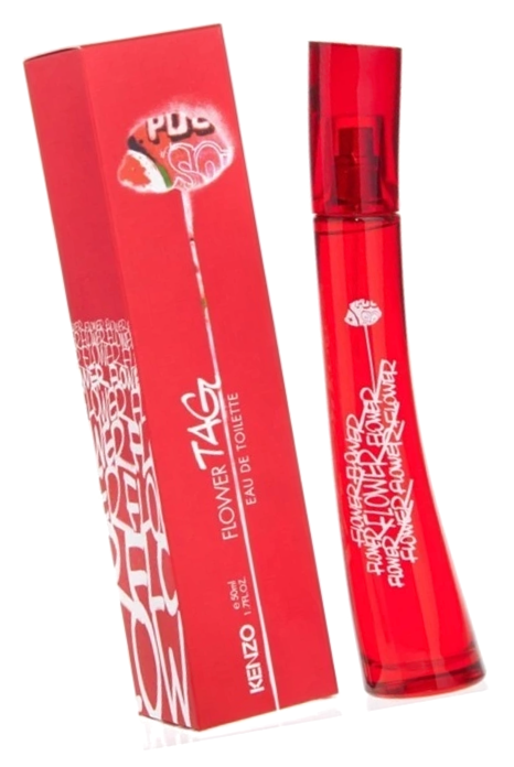 Женская туалетная вода Kenzo Flower Tag 50 мл - Флауэр Таг от Кензо