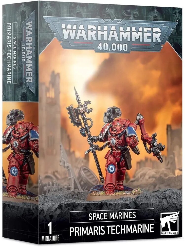 Миниатюры Warhammer 40,000: Space Marine Techmarine Primaris