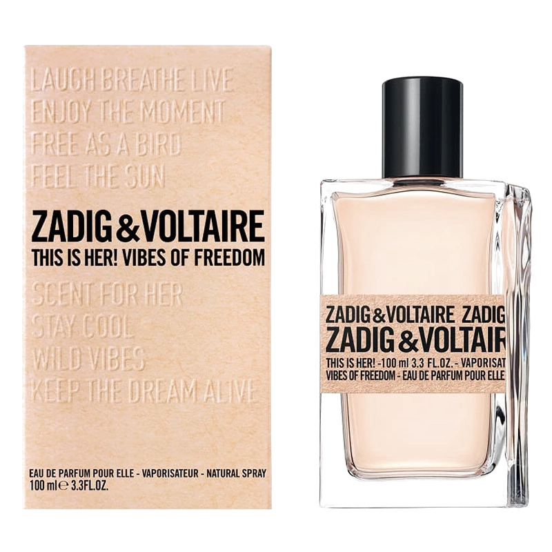 Задиг и Вольтер Зис Ис Хер Вайбс Оф Фридом 100 мл женский аромат / Zadig & Voltaire Vibes Of Freedom