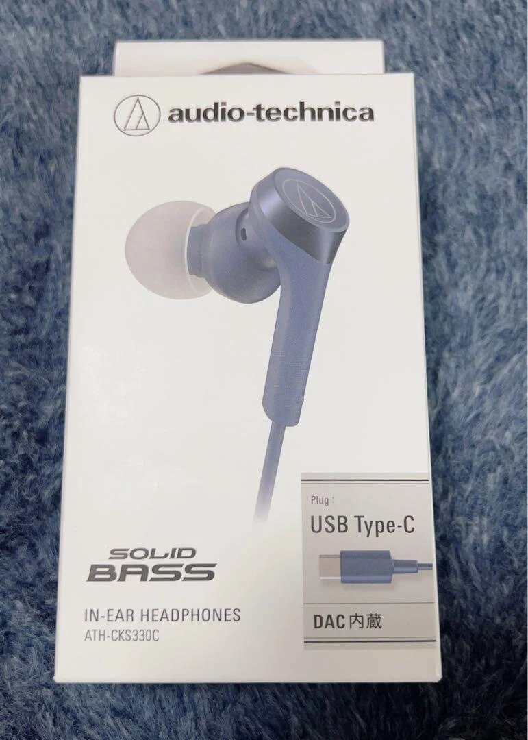 Аудио Technica ATH-CKS330C BL наушники с микрофоном USB Type-C