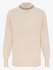 Свитер ZIMMERMANN Crystal-embellished high-neck sweater, размер 38, , бежевый/бе...