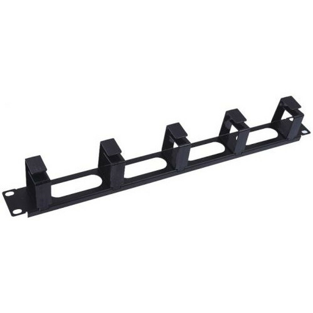 Кабельный органайзер 5bites CM-102B, черный, сталь, пластик, 5 отсеков