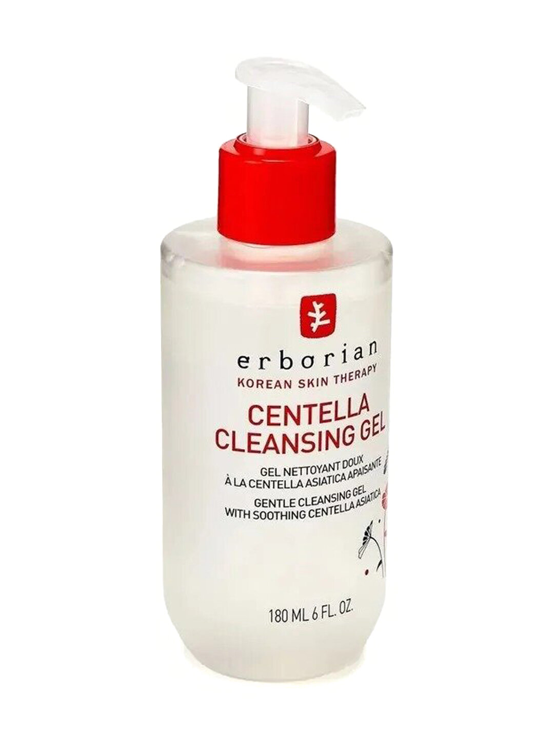 Гель для умывания Erborian Centella Cleansing, для всех типов, успокаивающий, 180 мл