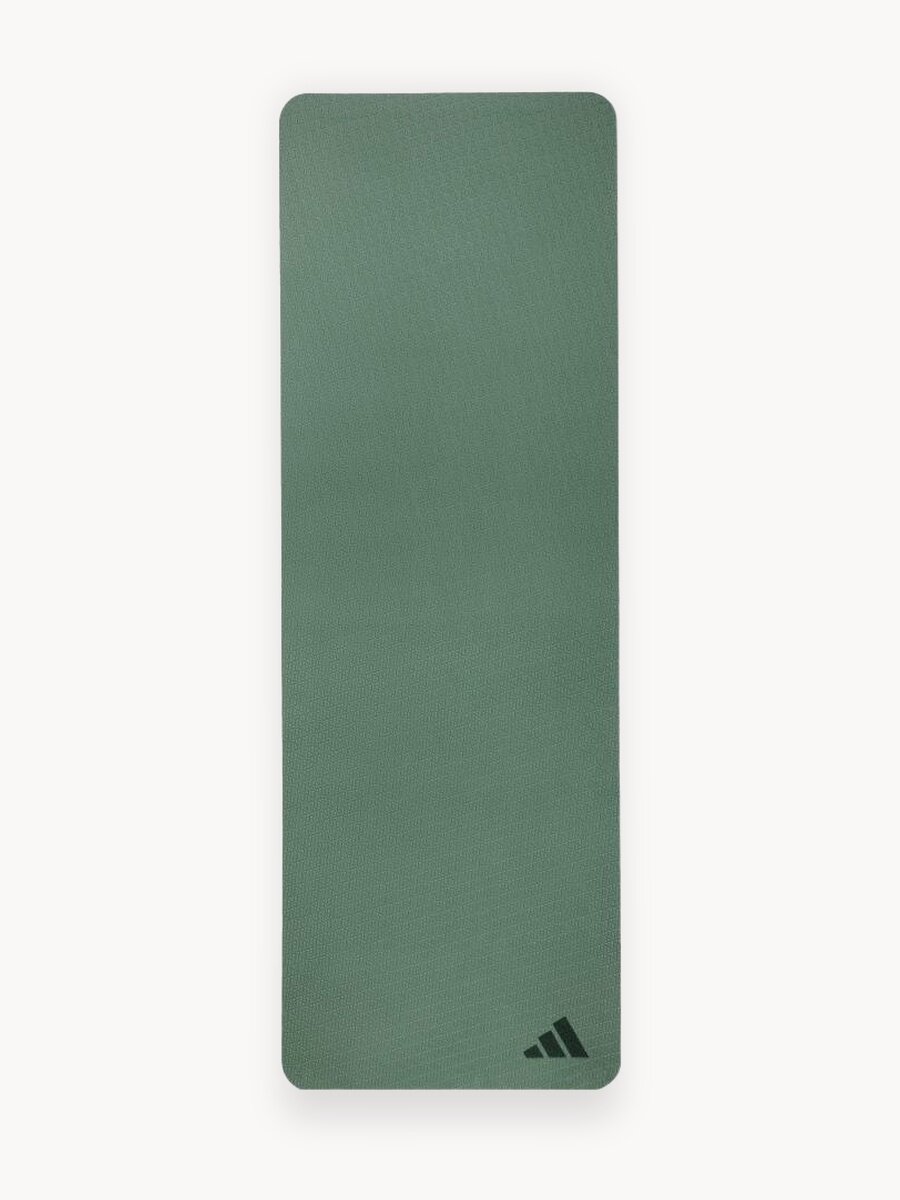 Коврик для йоги Adidas ADYG-10002LI легендарный зеленый, 183 x 61см, толщина 6 мм