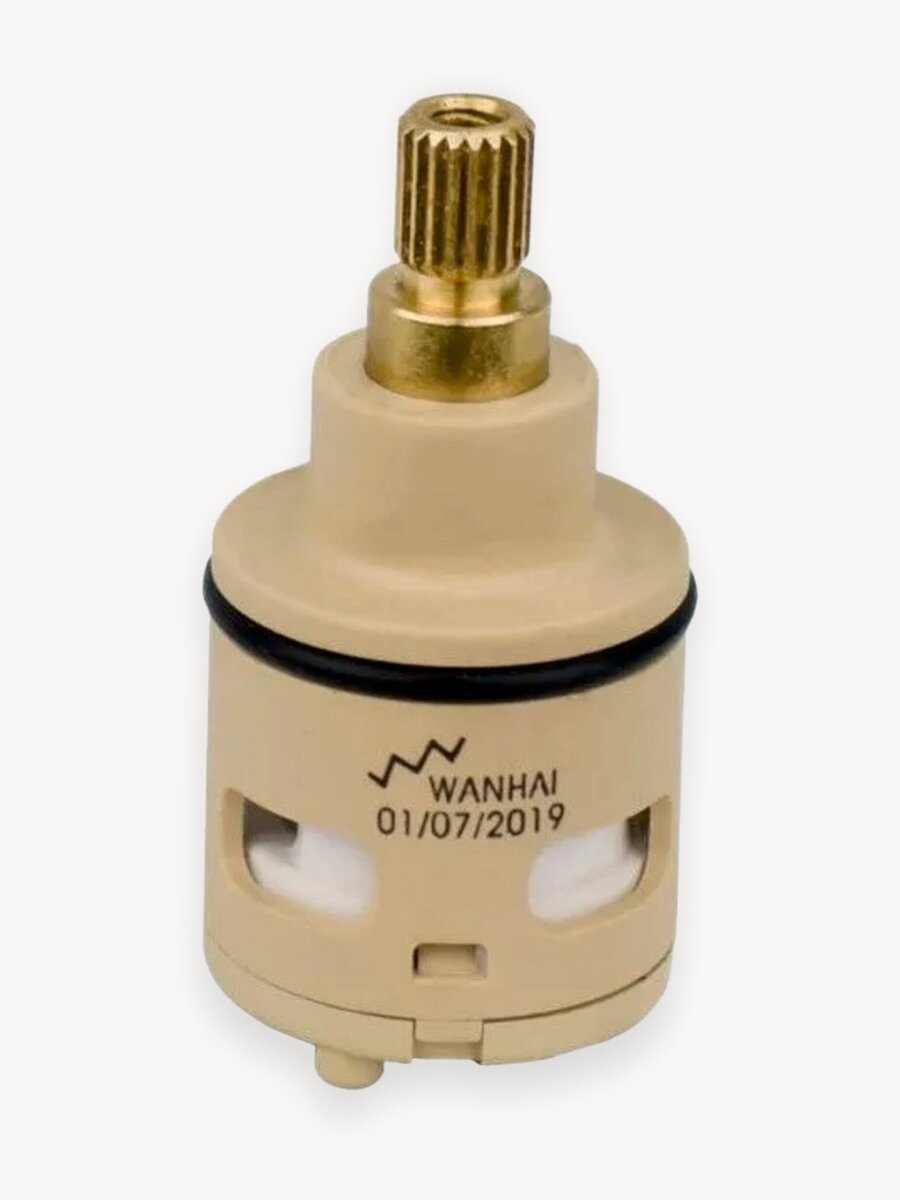 Картридж керамический FRAP для переключателя душа 25мм, F54-3 с латунным штоком