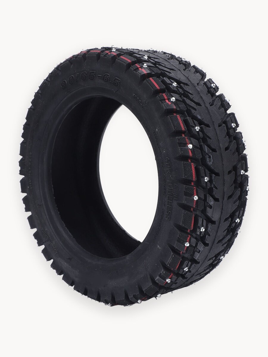 90/65-6.5 внедорожная вакуумная шина сменная резиновая ударопрочная вакуумная зимняя шина для электрического скутера с противоскользящим шипом для Zero 11X