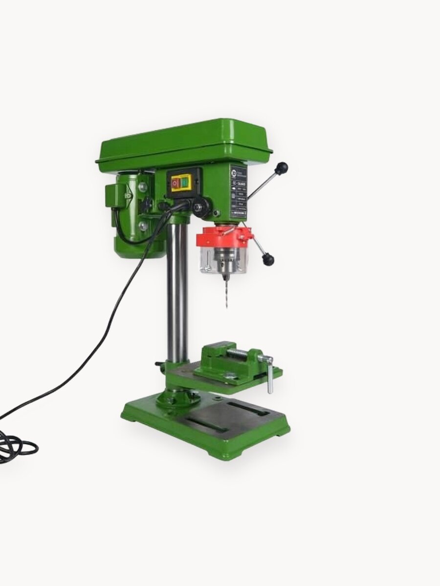 Сверлильный станок Калибр СС-16/550 (550Вт, 9 скоростей, 16мм, тиски в комплекте)