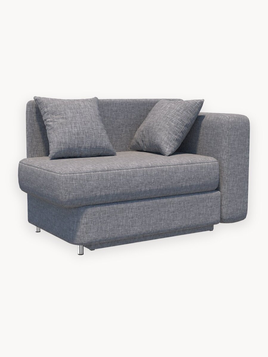 Диван детский Леон, Рогожка Серая