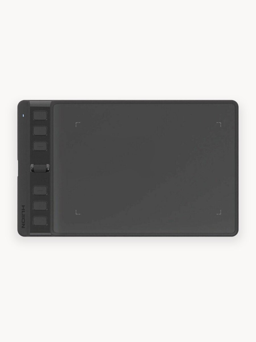 Графический планшет HUION Inspiroy H641P Black Без ПО, официальная гарантия