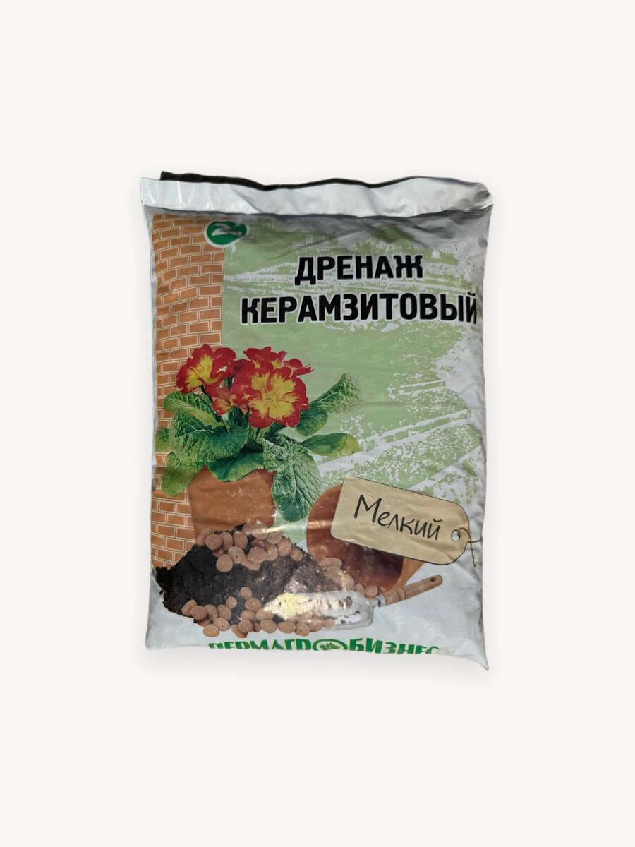 Дренаж керамзитовый мелкий 2 л (фракция 5-10 мм)