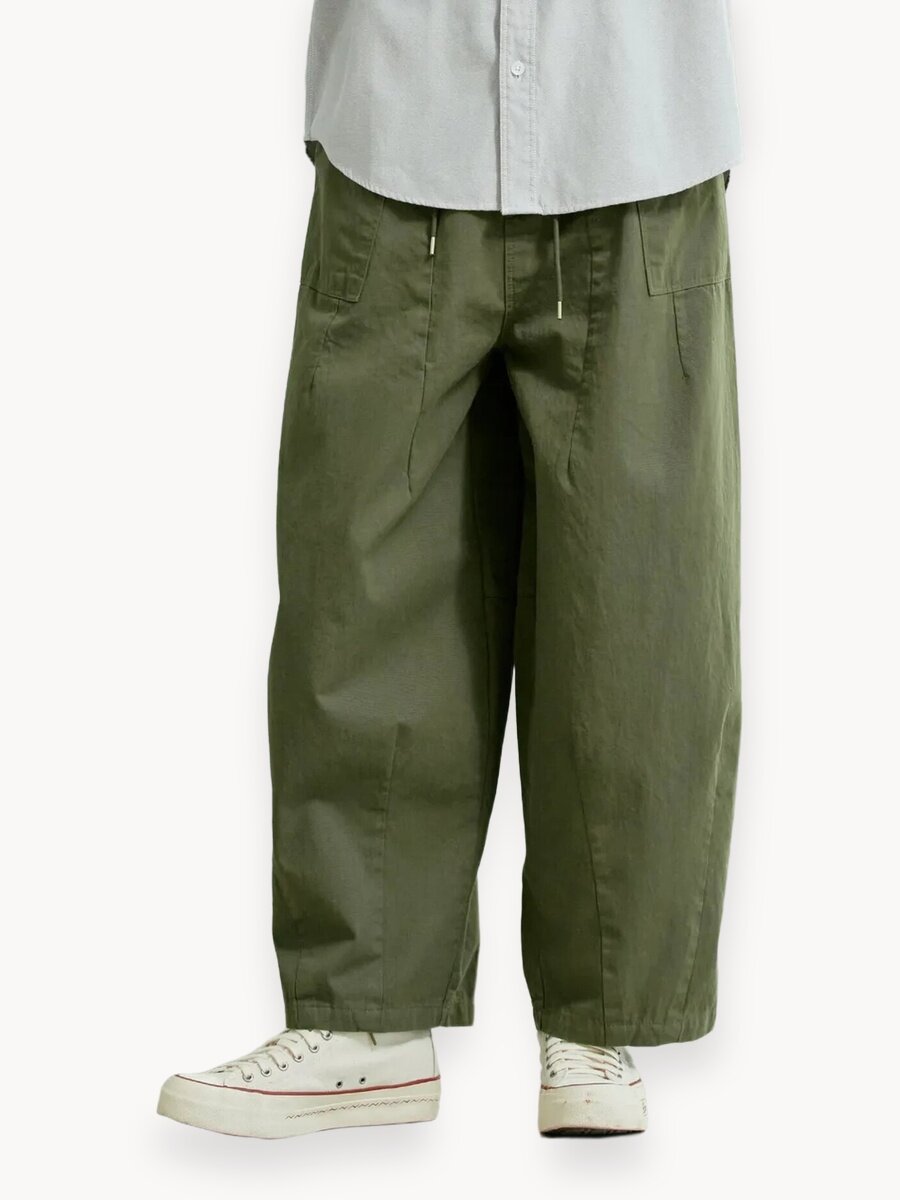 Брюки Twill Balloon Pants