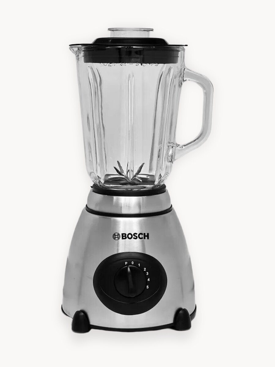 Блендер измельчитель cтационарный, электрический, мощный 7000 Вт. для смузи коктейлей, с чашей стекло