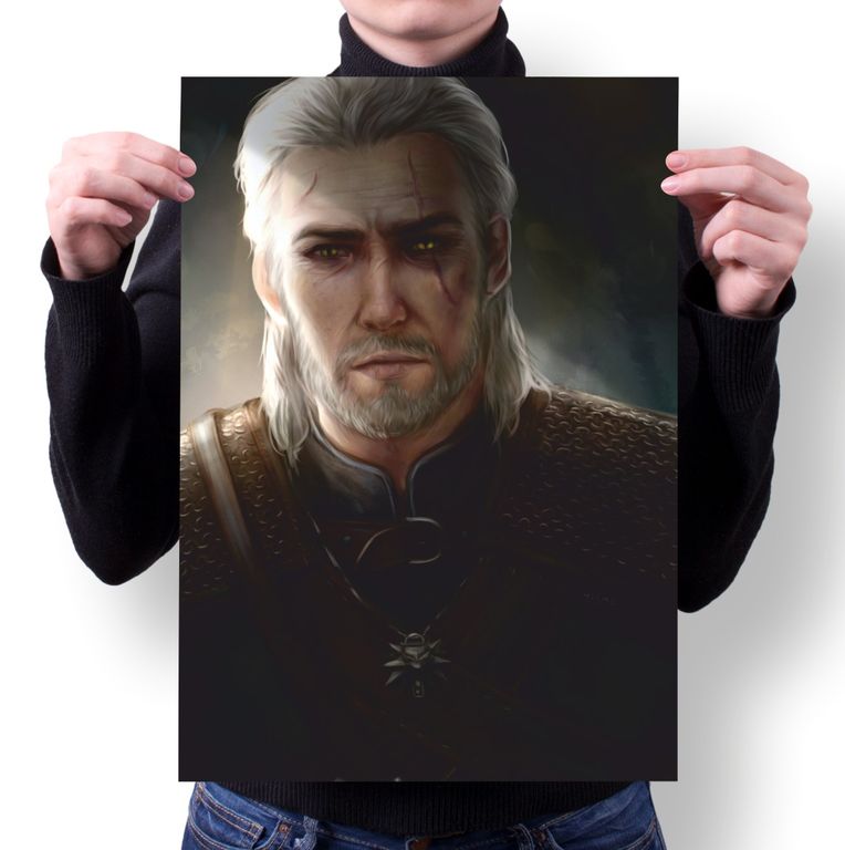 Плакат Witcher, Ведьмак №10, А2