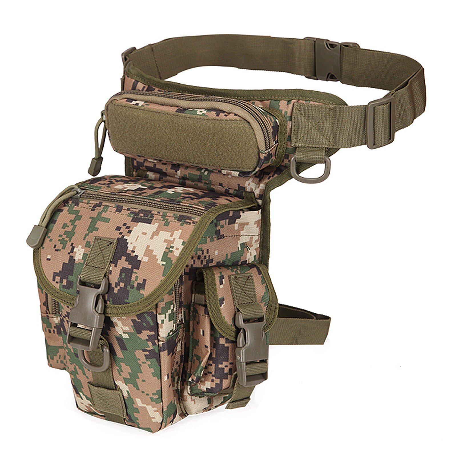 Водонепроницаемая поясная сумка для бедра (drop-leg bag) для путешествий и кемпинга