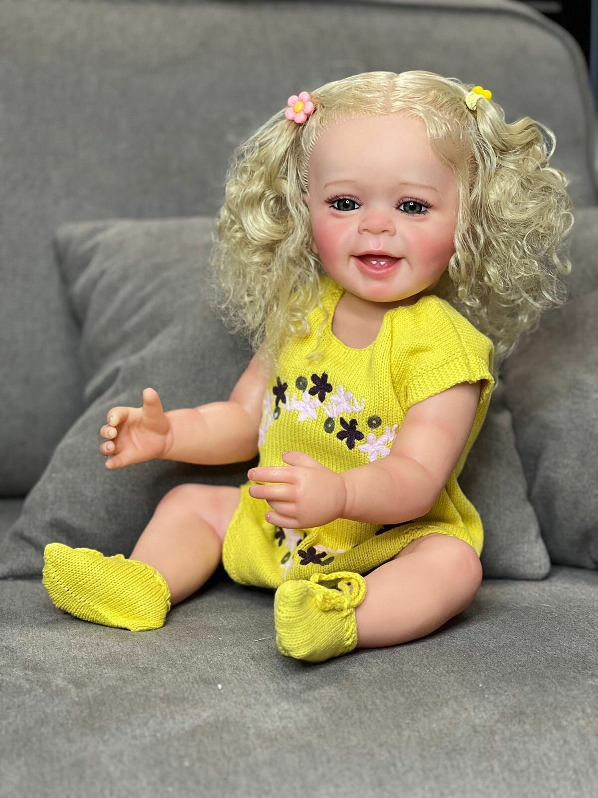 Кукла Реборн виниловая 55 см