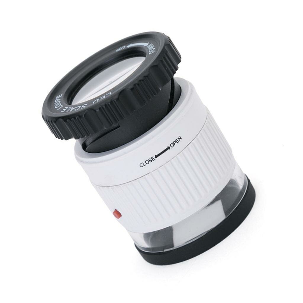 Лупа с масштабной линейкой для детального осмотра