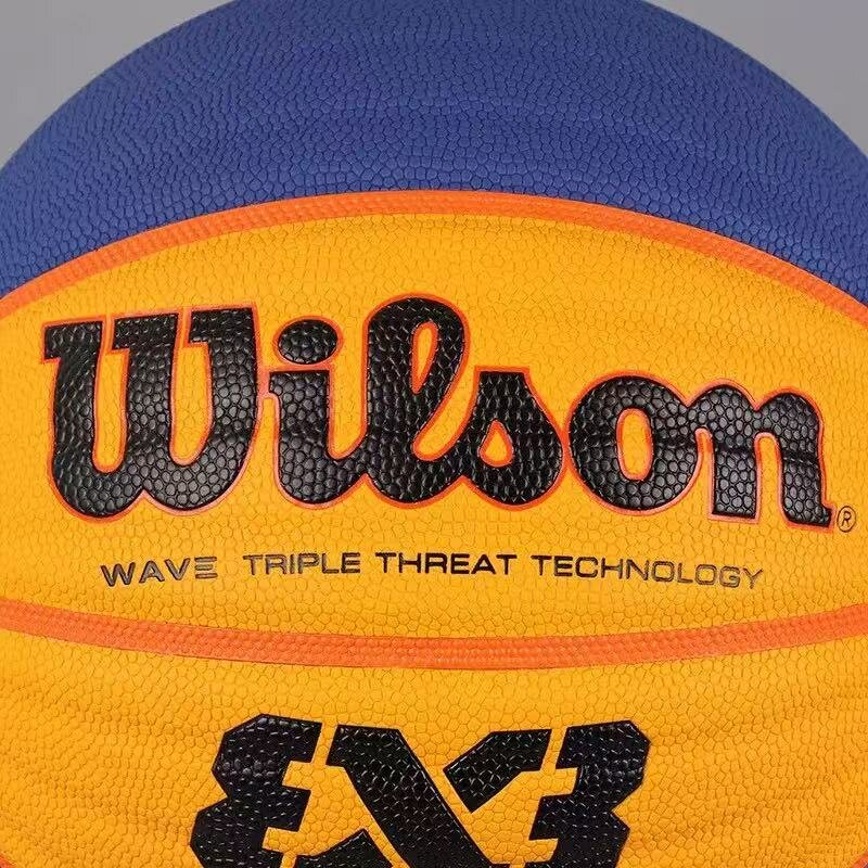 Мяч баскетбольный Wilson FIBA3x3, для улицы, 32 канавки, FIBA Approved