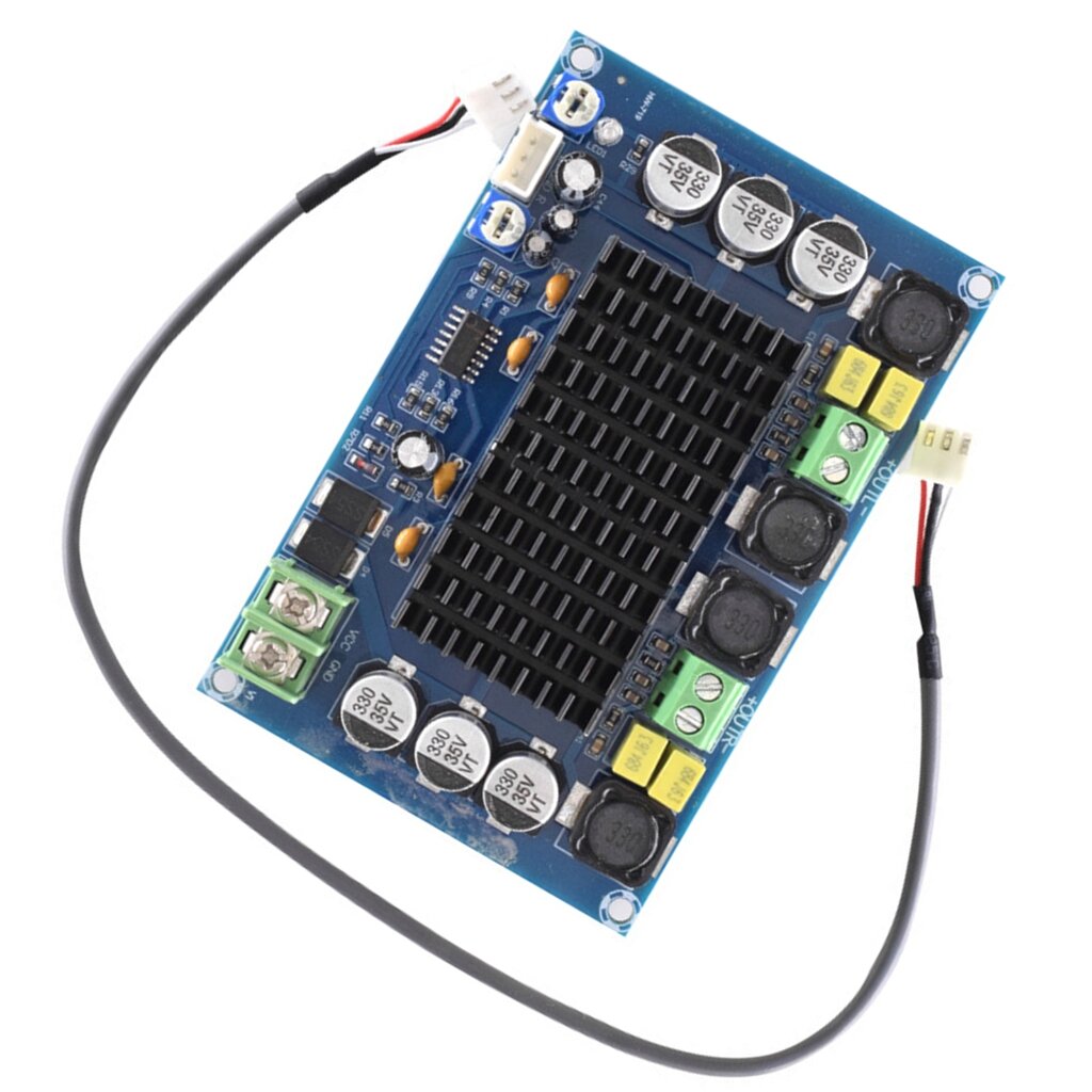 TPA3116D2 Двухканальная Цифровая Плата Усилителя Мощности 150Wx2 12-24 В Стерео Модуль Питания для Автомобильного Компьютера Динамик