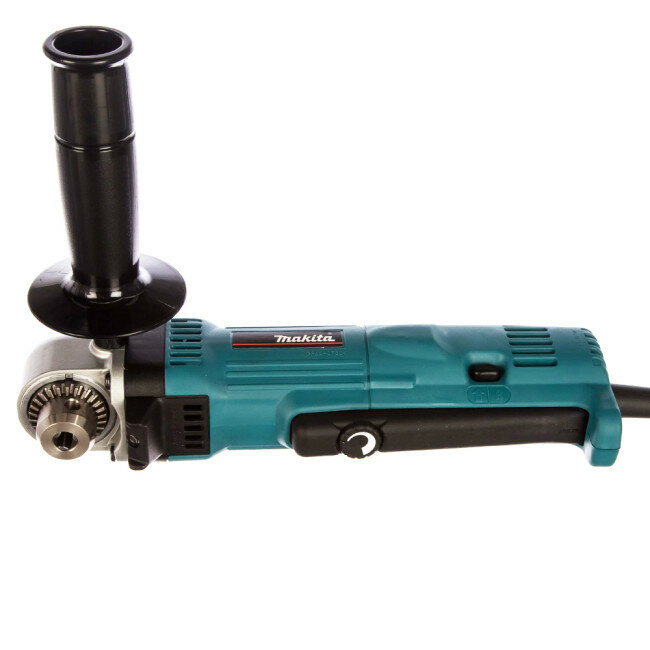 Угловая дрель Makita DA3010F, 450 Вт, 2 400 об/мин, регулировка оборотов