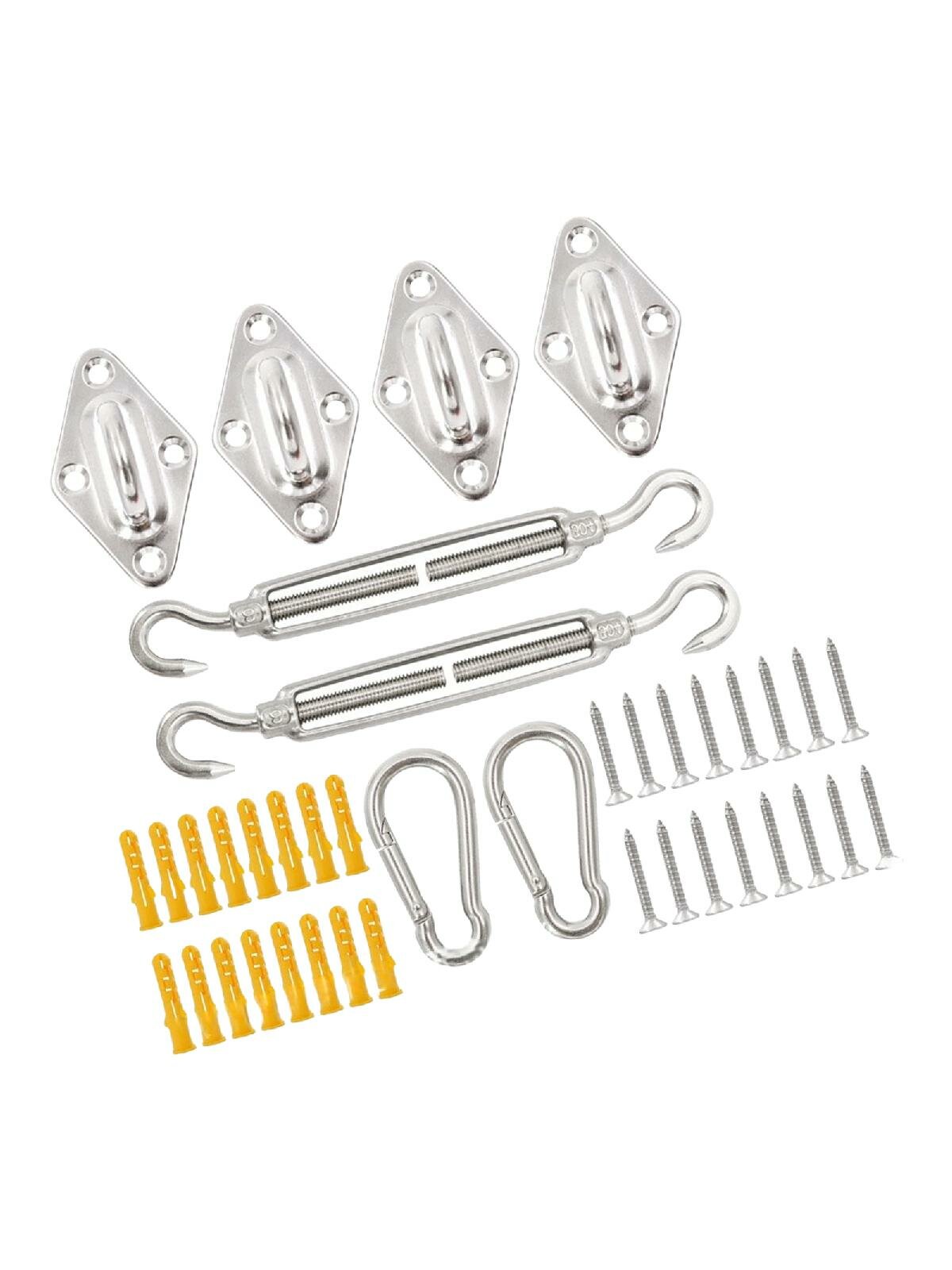 40 шт. Фурнитура из нержавеющей Стали Солнцезащитные Козырьки Зонты Аксессуары для парусных Зонтов