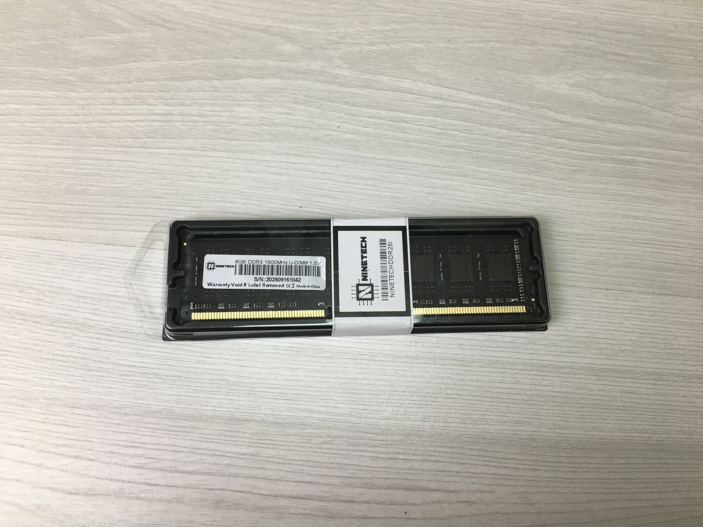 Оперативная память DIMM 8Gb, DDR3 1600MHz, Ninetech