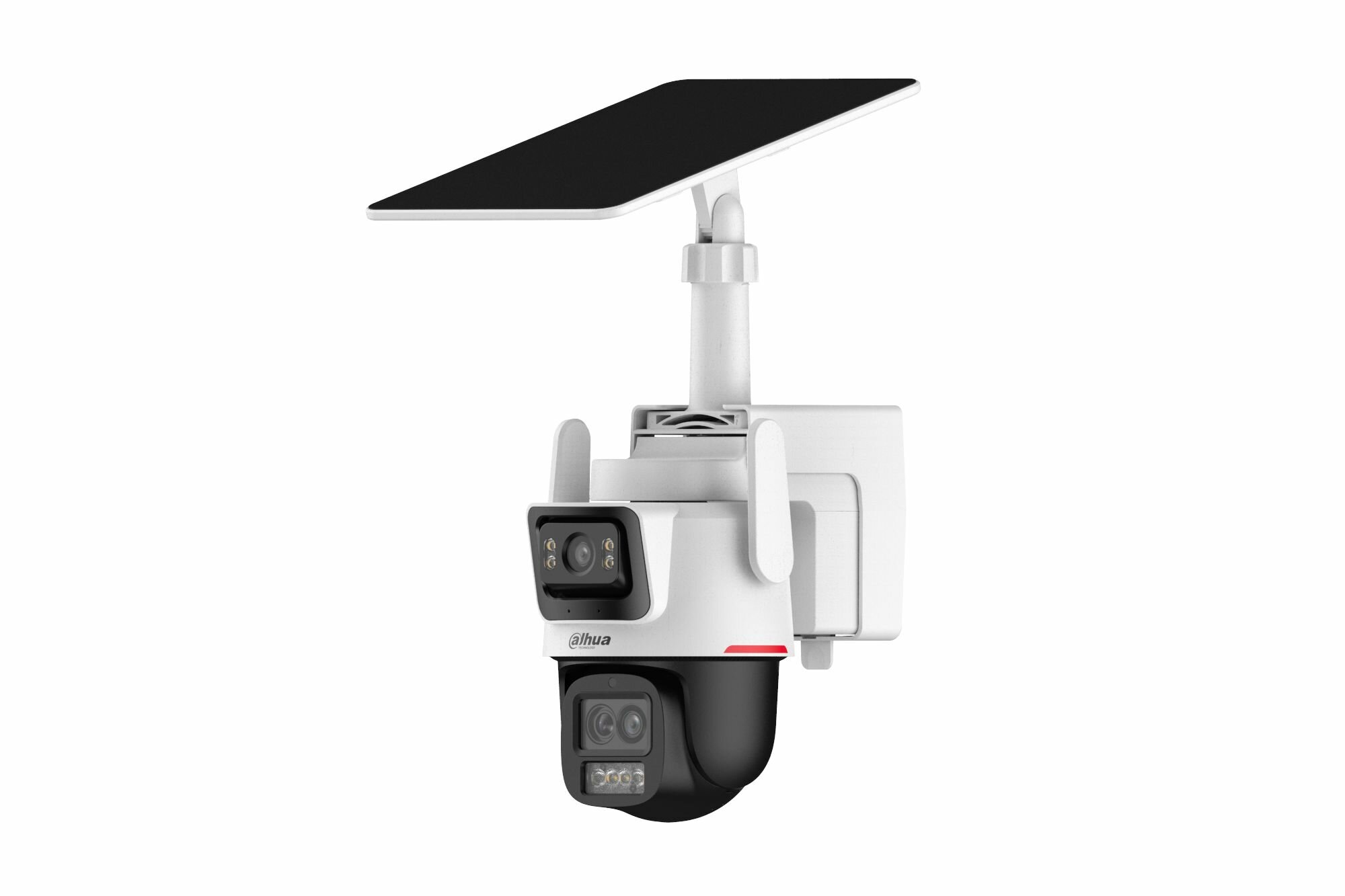 Dahua DH-IPC-PTS2649C-3E3Z-4GB20 Видеокамера поворотная 3+3 Мп с солнечной панелью
