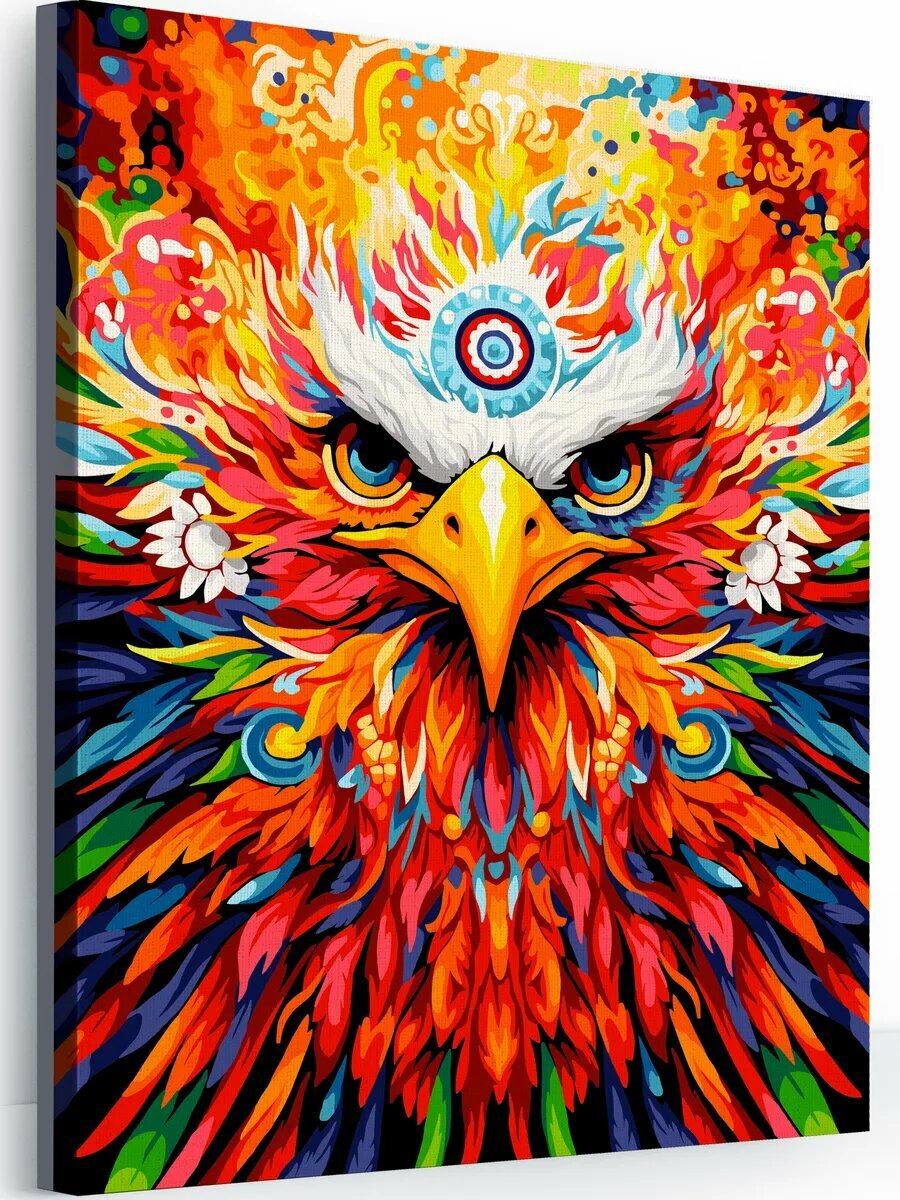 Картина по номерам Hobby Paint Яркий орел