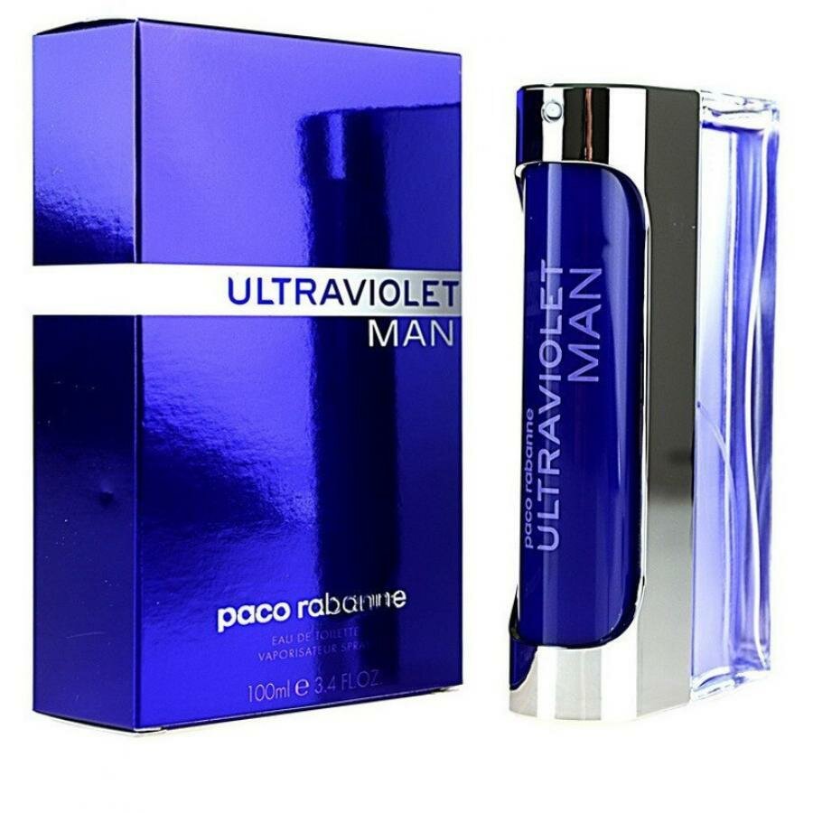 Paco Rabanne Ultraviolet Man 100 мл, Туалетная вода мужская