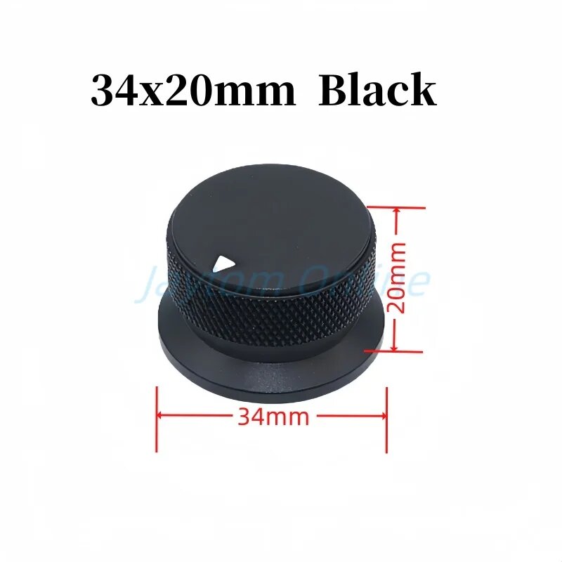 Колпачки для потенциометров 34x20mm Black