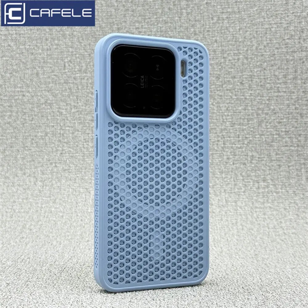 Для Xiaomi 15 14 13 13T Pro чехол сотовый рассеиватель тепла дышащая магнитная задняя крышка для Xiaomi Mi 15 Shell