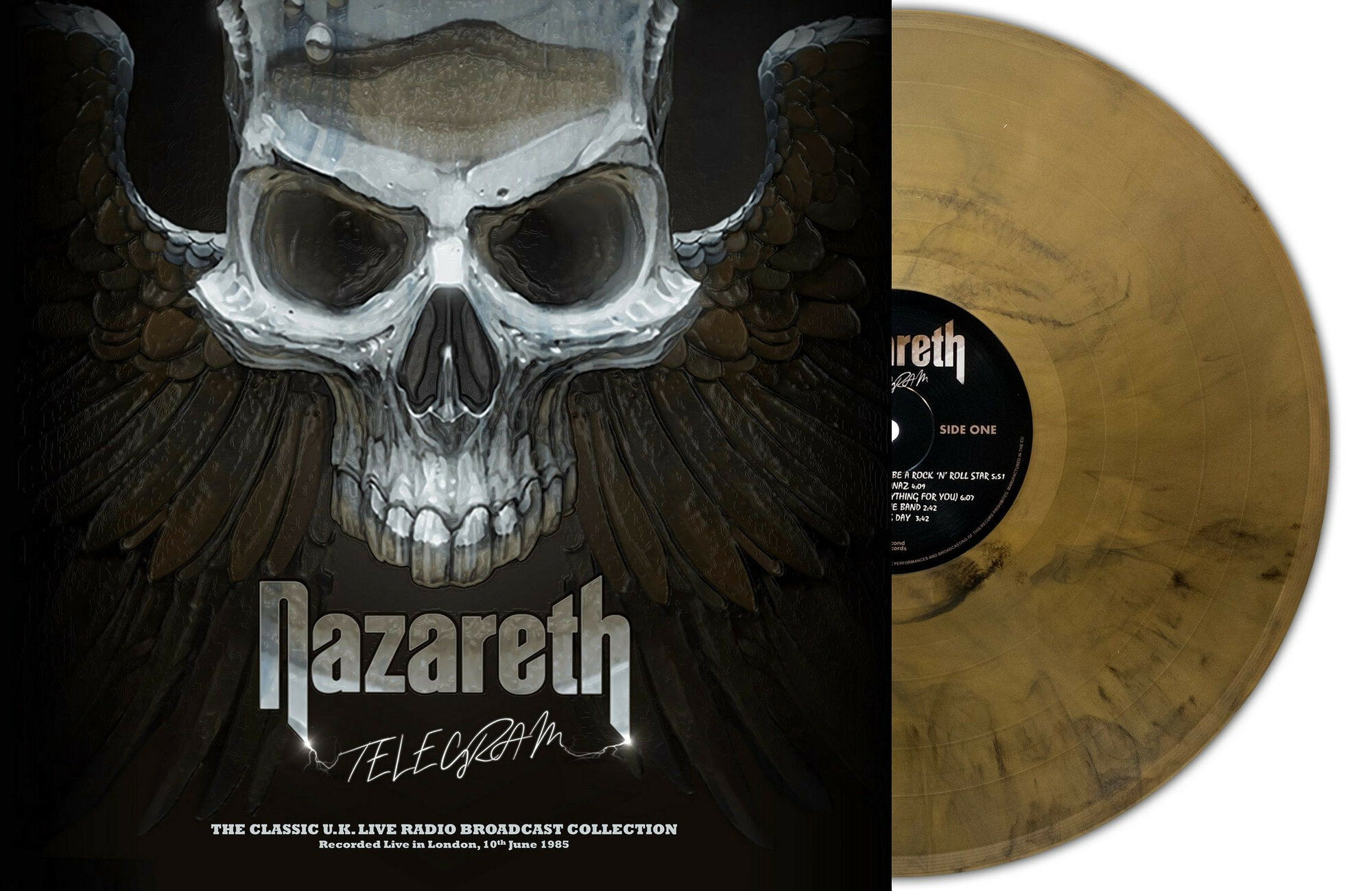 Nazareth – Live in London 18th June 1985 Coloured Gold Marbled Vinyl (LP)