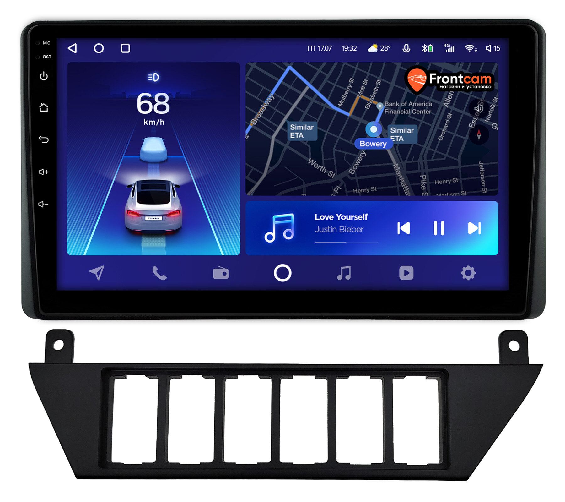 Штатная магнитола Teyes CC2 PLUS 6/128 9" RM-9-0568 Audi 100 (C3) 1988-1991 Android 10 (4G-SIM, DSP, QLed)