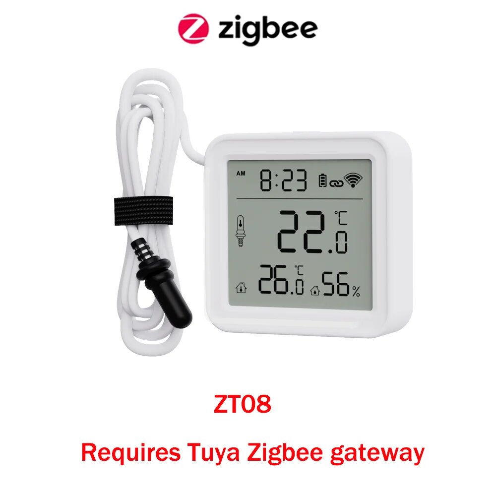 Министерворкс датчик температуры и влажности ZT01/ZT08 With a screen