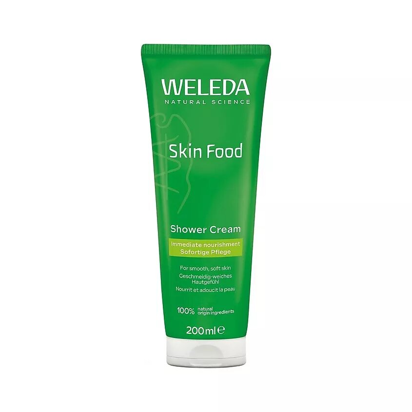 WELEDA Крем-гель для душа Skin Food, 200 мл